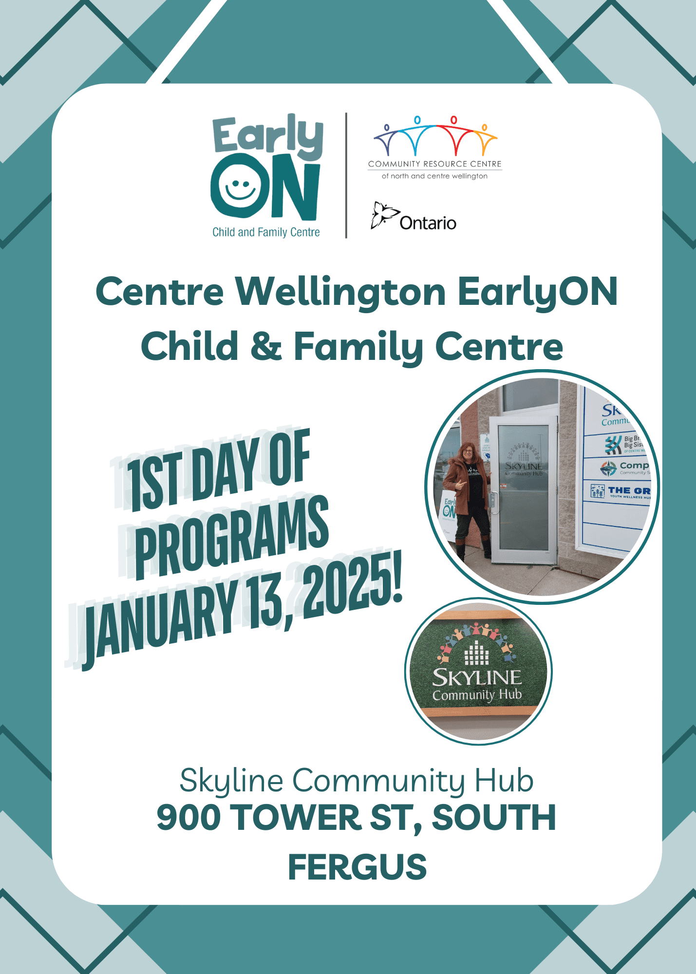 Centre Wellington EarlyON Child & Family Centre - Community Resource Centre